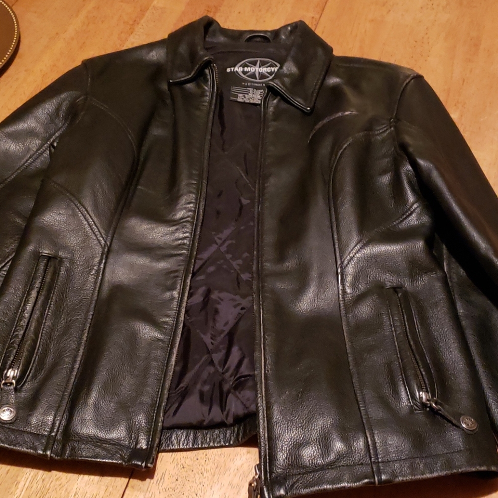 Yamaha Star Motorcycle Leather Jacket - Gem